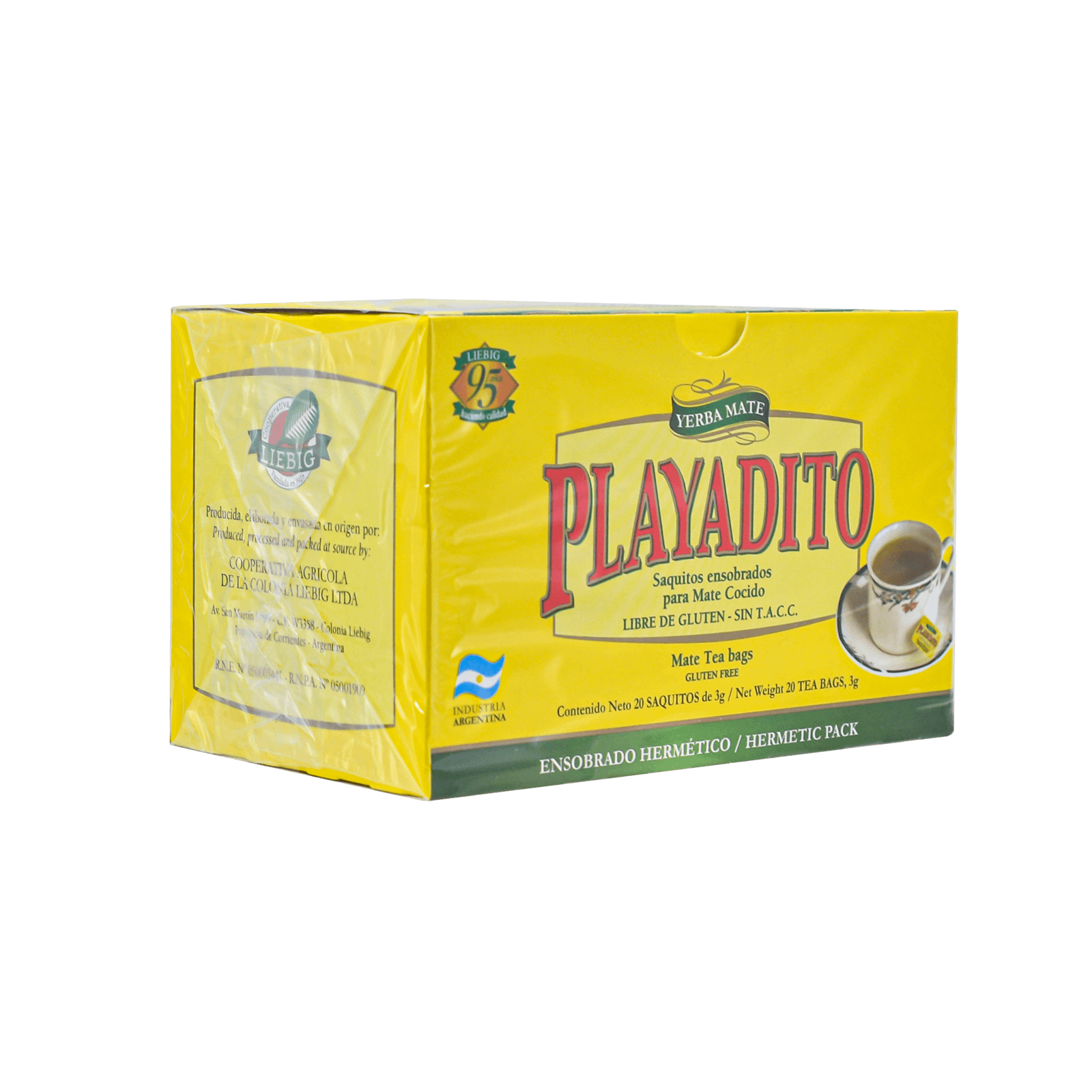 Playadito Saquitos en sachets 20 x 3 g | Yerba Maté \ Yerba Maté en ...
