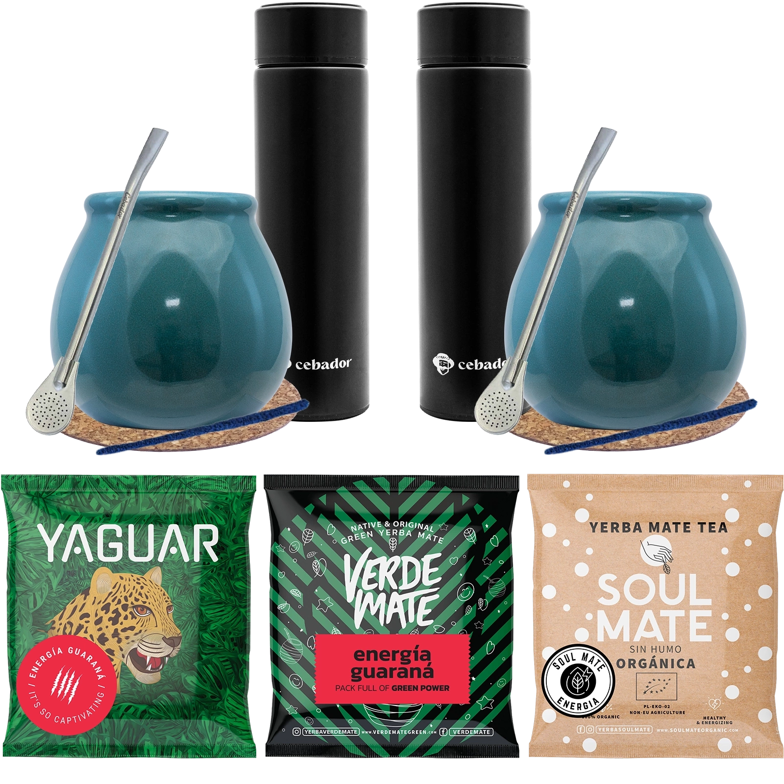 Set de Maté pour deux personnes Energia Calebasse | Sets \ Sets pour ...