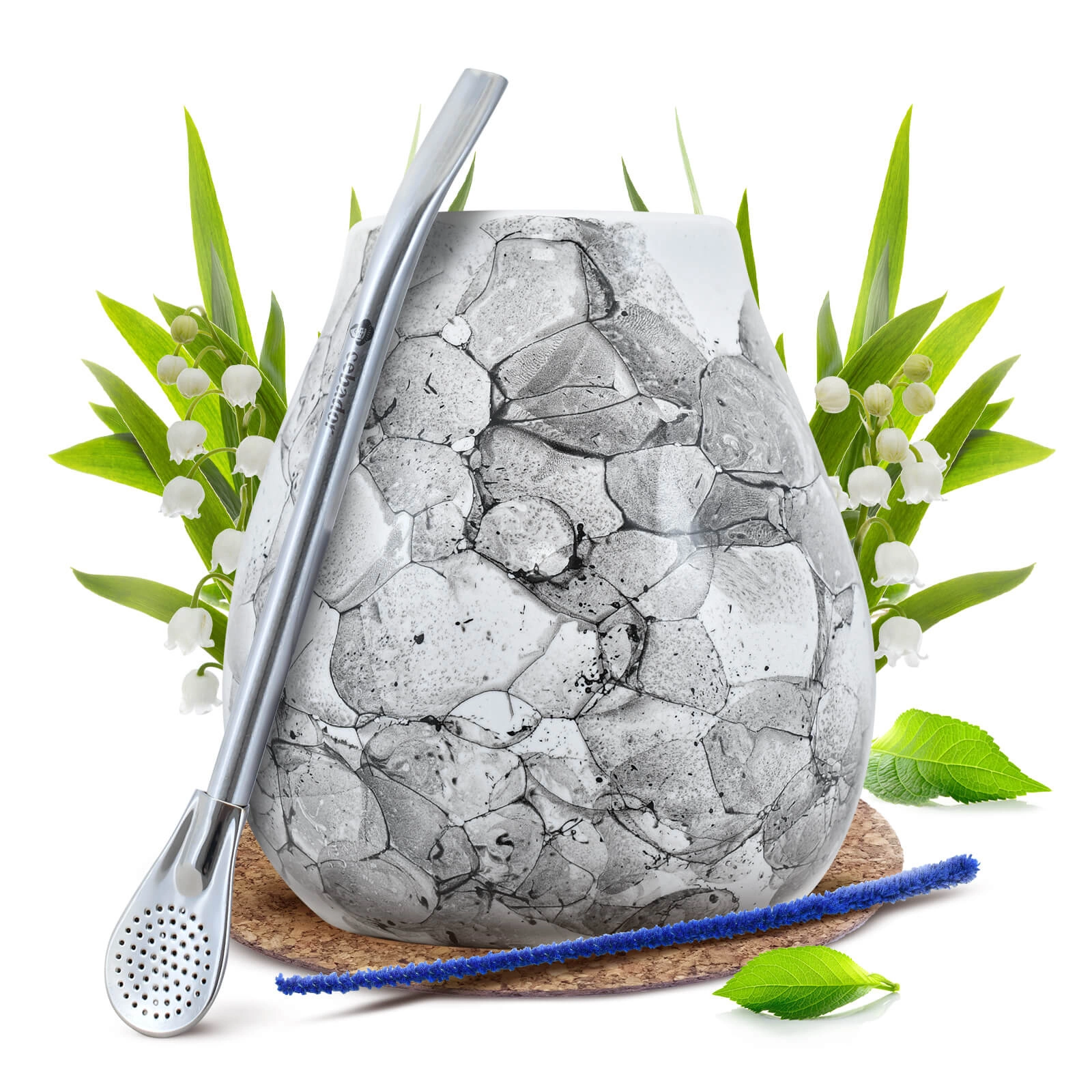 Set de démarrage Yerba Maté Calebasse + Bombilla | Sets \ Récipient ...