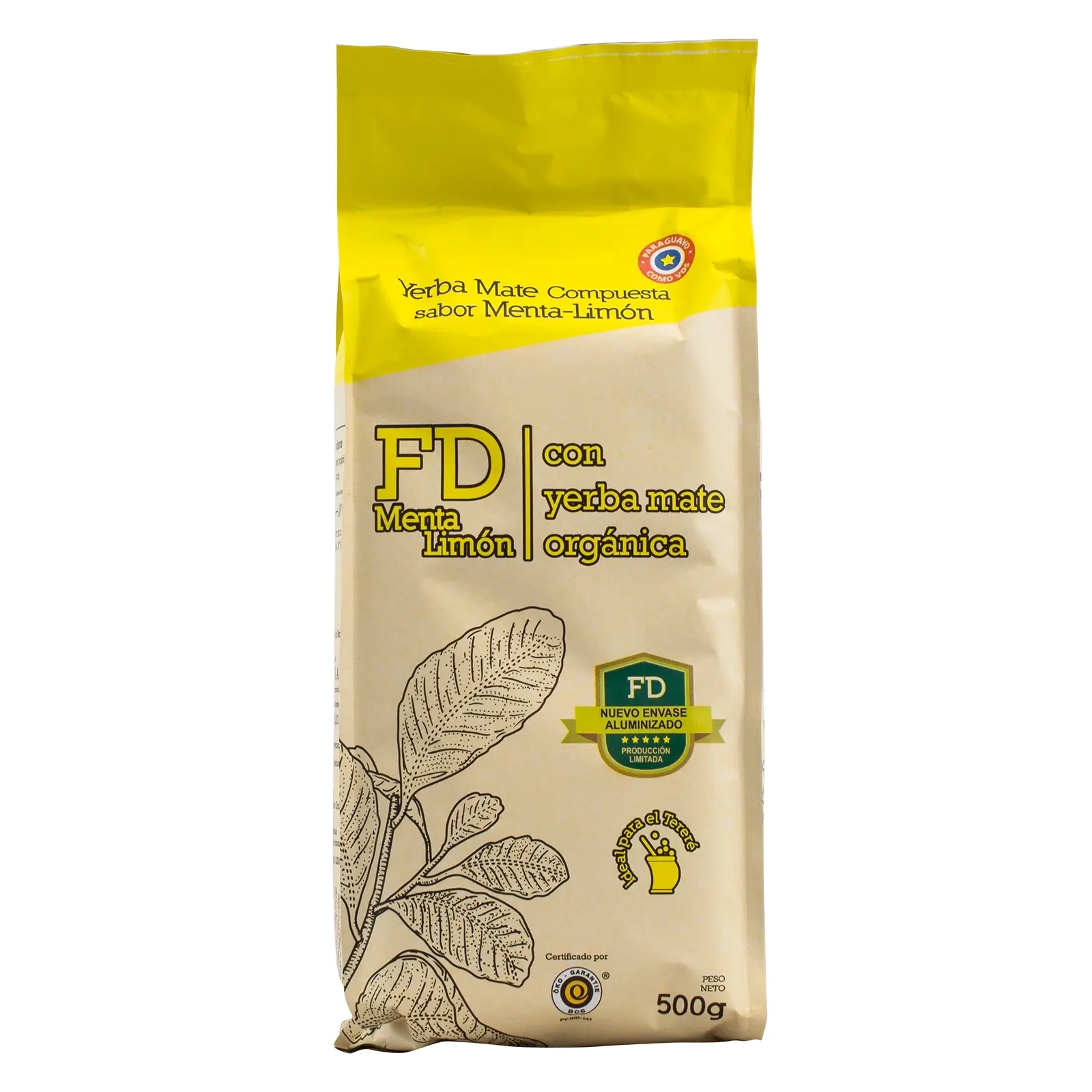 Fede Rico (FD) Menta Limon 0,5 kg 500 g | Yerba Maté \ Yerba Maté A-Z ...